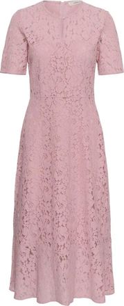 Inwear Zephyr Midi Dress - Femme - Robes - Rose - Taille: 36 FR