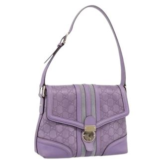 Gucci Pre-owned Vintage Schultertasche - - Pre-owned - Damen - Lila - ONE SIZE