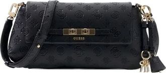 Guess Carmella Crossbody Flap - - Bags - Damen - Schwarzk - ONE SIZE