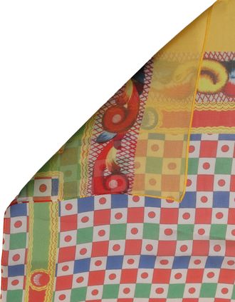 Dolce & Gabbana Carretto Print Silk Scarf - Multicolor
