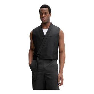 Kenzo Kimono-Weste - - Suits - Herren - Schwarzk - M