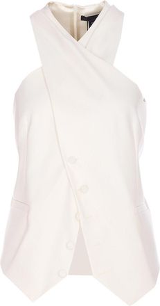 Max Mara Top - Wei&szlig;