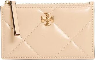 Tory Burch Tory Burch Portemonnaie - Zip Card Case Color Vaniglia - Gr. unisize - in Beige - für Damen