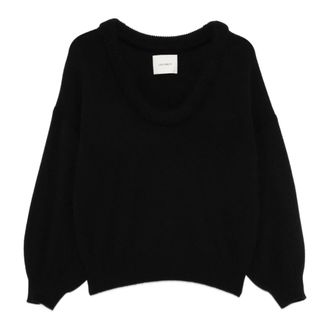 Lisa Yang Pull &agrave; &eacute;paules d&eacute;nud&eacute;es - Femme - Pulls - Noir - Taille: 36 FR