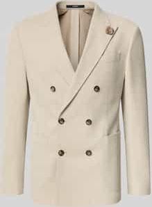 Joop Slim Fit Sakko aus Schurwoll-Baumwoll-Mix Modell Heazy