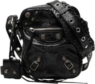 Balenciaga Pre-owned Le Cagole Messenger Bag - Femme - Pre-owned - Noir - Taille: ONE Size