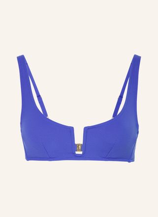 Maryan Mehlhorn Maryan Mehlhorn B&uuml;gel-Bikini-Top Bionics blau