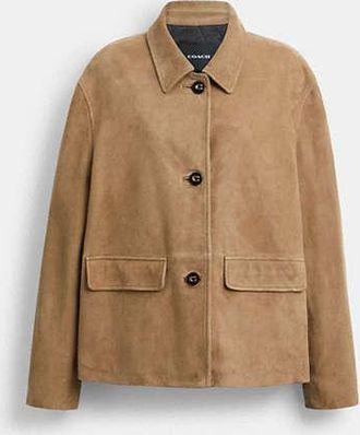 Coach Wildledermantel