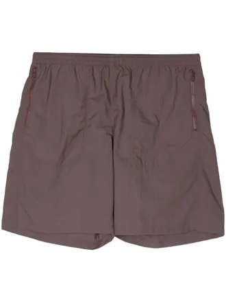 Undercover Shorts mit Knitteroptik - Braun