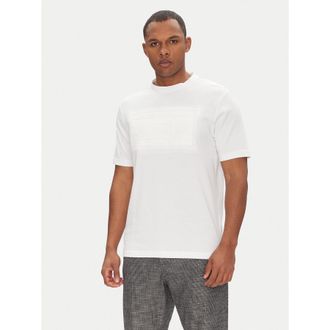 HUGO BOSS T-Shirt 50538112 Wei&szlig; Regular Fit