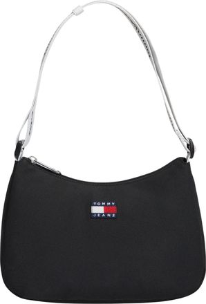 Tommy Jeans Damen Tjw ESS Daily Shoulder Bag Aw0aw18463 Umh&auml;ngetasche, Black (Black)