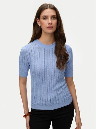 Vero Moda Pullover Morena 10321893 Himmelblau Slim Fit