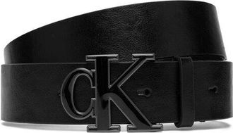 Calvin Klein G&uuml;rtel Ck Enamel Buckle 40Mm LV04D7150G Schwarz