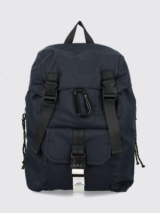 A.P.C. A. P.C. Sac &agrave; dos Trek en nylon avec bretelles rembourr&eacute;es et fermeture &agrave; rabat