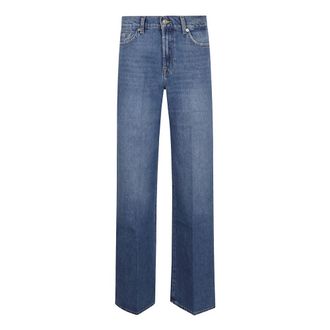 7 For All Mankind Lotta Night Out Jeans - - Jeans - Damen - Blau - W28