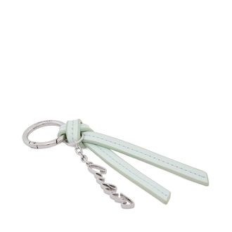 Calvin Klein Schl&uuml;sselanh&auml;nger Calvin Klein Sm Script Lthr Tassle Bag Charm LV04F1196G Wei&szlig;