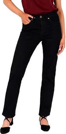 ESRA Jean Femme Pantalon en Jean Femme Jeans Taille Haute Grandes Tailles Straight fit G800