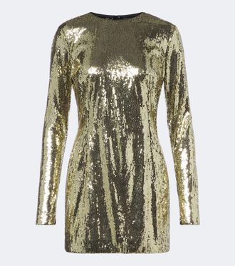 Dolce & Gabbana Minikleid mit Pailletten