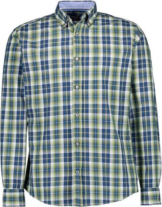 Olymp Herren Hemd gr&uuml;n kariert