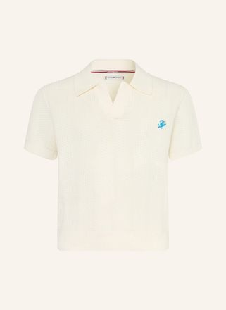 Tommy Hilfiger Strick-Poloshirt weiss