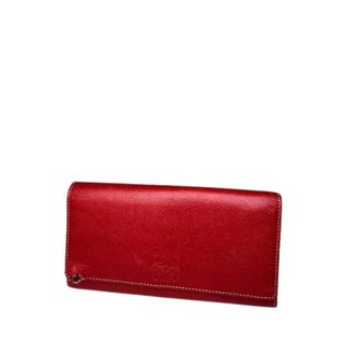 Loewe Pre-owned Leder Portemonnaie - - Pre-owned - Damen - Rot - ONE SIZE