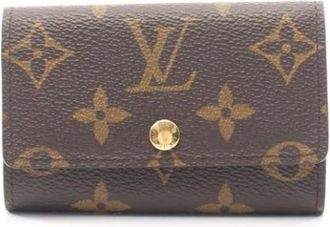Louis Vuitton unisex, Pre-owned, Brun, Taille: ONE Size Portefeuille en toile Pre-owned