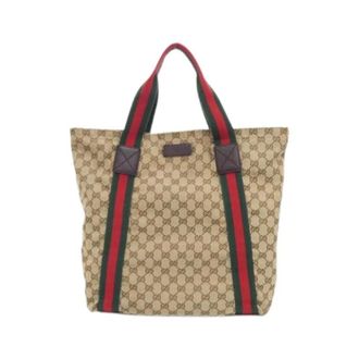 Gucci Pre-owned GG Canvas Tote Bag - - Pre-owned - Damen - Beige - ONE SIZE