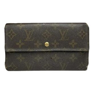 Louis Vuitton Portefeuille doccasion - Femme - Pre-owned - Brun - Taille: ONE Size