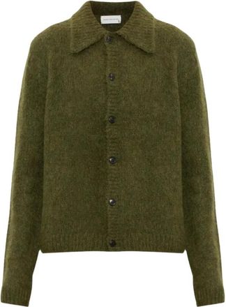Dries Van Noten Mora Cardigan - Homme - Pulls - Vert - Taille: M