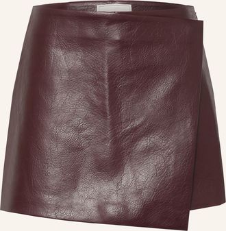 Neo Noir Neo Noir Skort Elayne In Lederoptik rot
