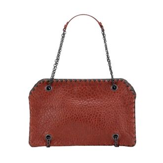 Bottega Veneta Sac &agrave; main en cuir Pre-owned - Femme - Pre-owned - Rouge - Taille: ONE Size