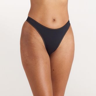 Lounge String Comfort - Noir - XXL