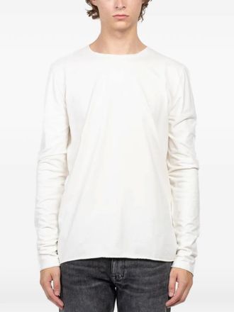 Hannes Roether long-sleeve T-shirt - Wei&szlig;