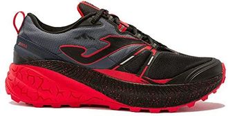 Joma Chaussures de Trail TK KUBOR Black Red, Rouge/noir, 44 EU