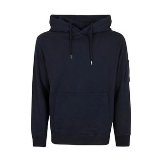 C.P. Company C.p. Company, Homme, Sweatshirts et sweats &agrave; capuche, Bleu, Taille: XL Cotton Sweat &agrave; capuche