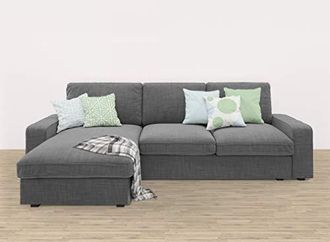 Bonamaison Le Jardin du Lin Kissenh&uuml;llen, Cotton, Mehrfarbig, 45x45