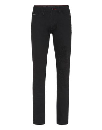 Philipp Plein Jeans Regular Fit Dragon