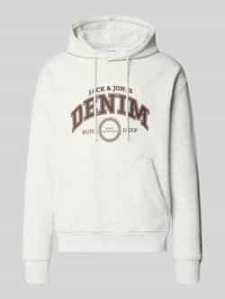 Jack & Jones Hoodie mit Label-Print Modell JAM