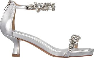 Alma En Pena Alma EN Pena, Femme, Chaussures, Gris, Taille: 35 EU Sandale Orn&eacute;e de Strass