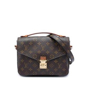 Louis Vuitton Pre-owned Pochette Metis - - Pre-owned - Damen - Braun - ONE SIZE