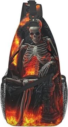 Generic Masques rouges et dor&eacute;s - Ballons en plumes et roses (3) - Sac &agrave; bandouli&egrave;re - Sac &agrave; dos de voyage pour homme - Sac &agrave; dos de randonn&eacute;e