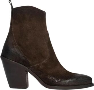 M&eacute;tisse Bottines Texanes - Femme - Chaussures - Brun - Taille: 37 EU