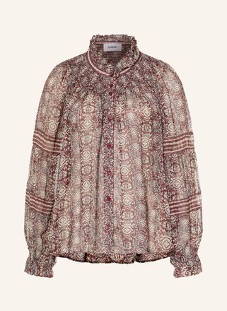 BA&SH Ba&Sh Bluse Denna Mit R&uuml;schen rot
