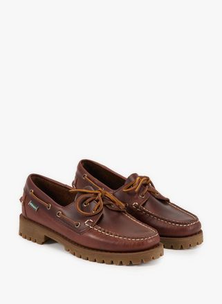 Sebago Mocassins &agrave; lacets en cuir m&eacute;lang&eacute;