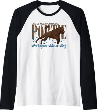 Creativemotions Portugiesischer Wasserhund - Portie Raglan