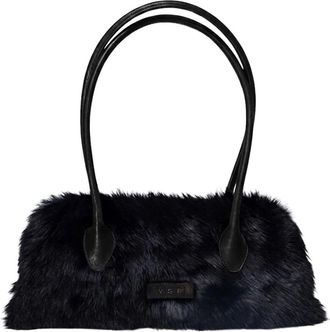 VSP Virginia Shearling Bag - - Bags - Damen - Schwarzk - ONE SIZE