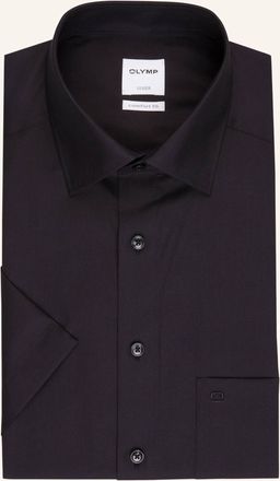 Olymp Kurzarm-Hemd Luxor Comfort Fit schwarz