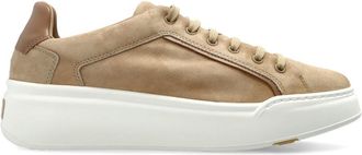 Max Mara Femme, Chaussures, Beige, Taille: 37 EU Suede Baskets
