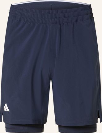 adidas 2-In-1-Tennisshorts Tennis Climacool blau