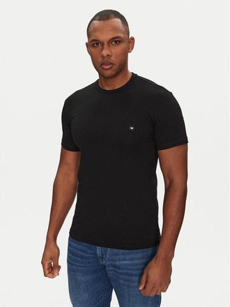 Emporio Armani T-Shirt EM000379 AF10785 UC001 Schwarz Slim Fit